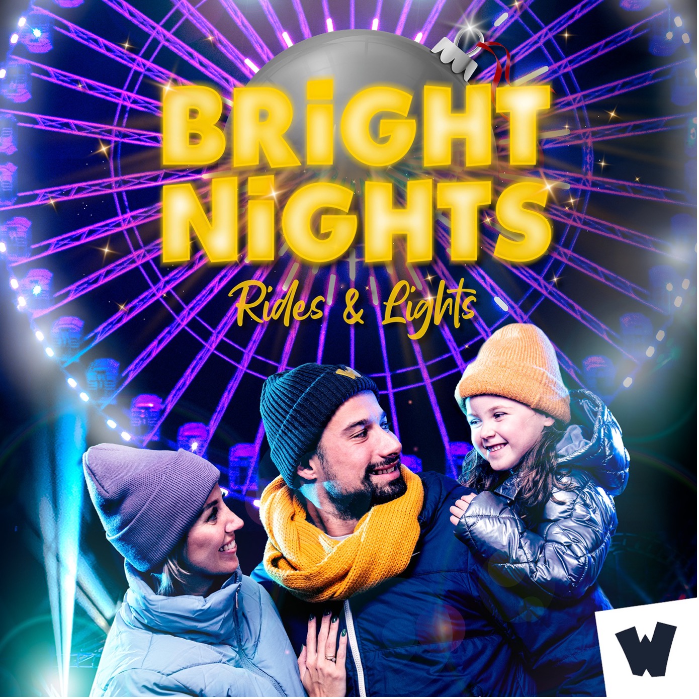 WALIBI HOLLAND STRAALT MET BRIGHT NIGHTS TIJDENS DE KERSTVAKANTIE